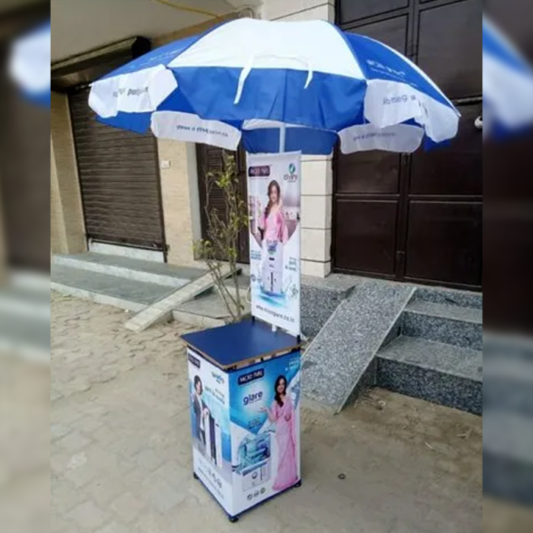 Promotional PVC RO Table For Advertising - PBS Prachar Bharat